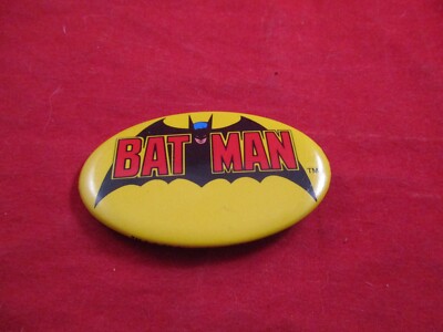 Batman Logo DC Comics 1982 Official Retro Pin Pinback Button | eBay