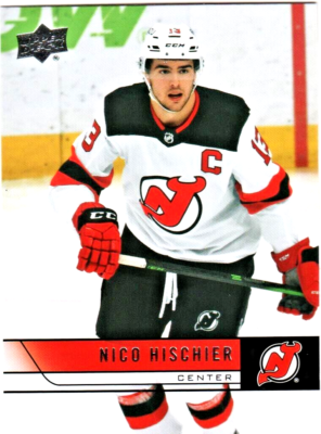 NICO HISCHIER 21-22 UPPER DECK 2006-07 RETRO TRIBUTE T42 EXTENDED ...