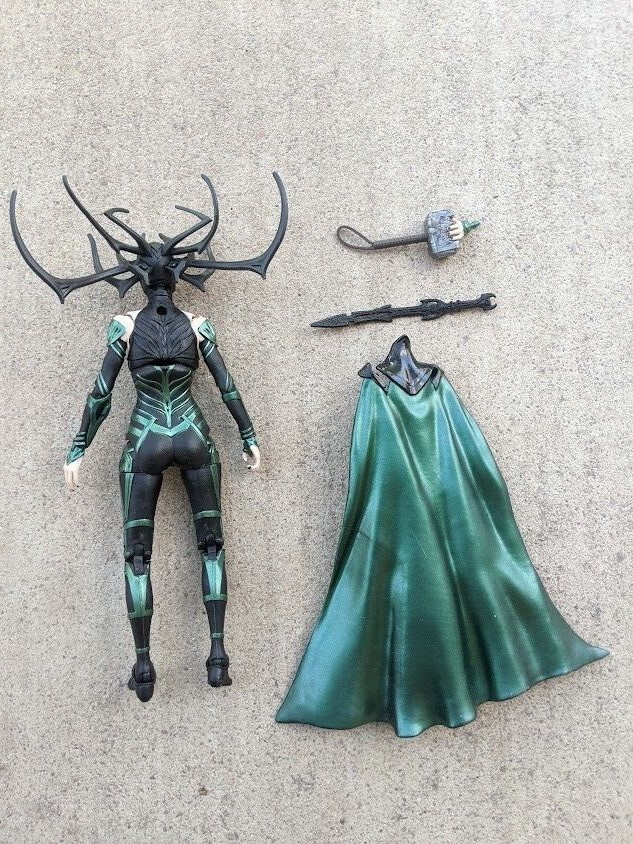 Marvel Legends Hela 6” Action Figure- Thor: Ragnarok Wave Custom Kit ...