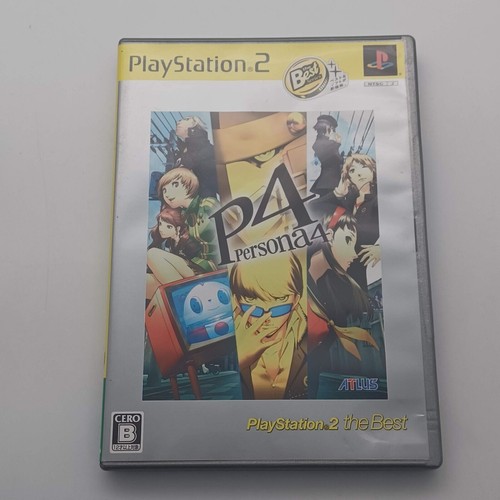 SONY PlayStation 2 PS2 Persona 4 P4 Complete set Japan Import NTSC-J ...