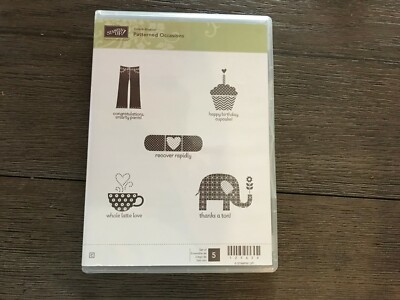 Brand New Stampin' Up! Patterned Occasions Stamp Set | eBay