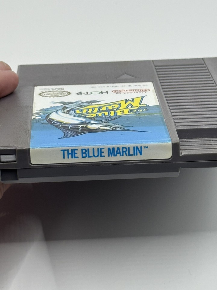 The Blue Marlin (1991) Nintendo Entertainment System (Tested & Working ...