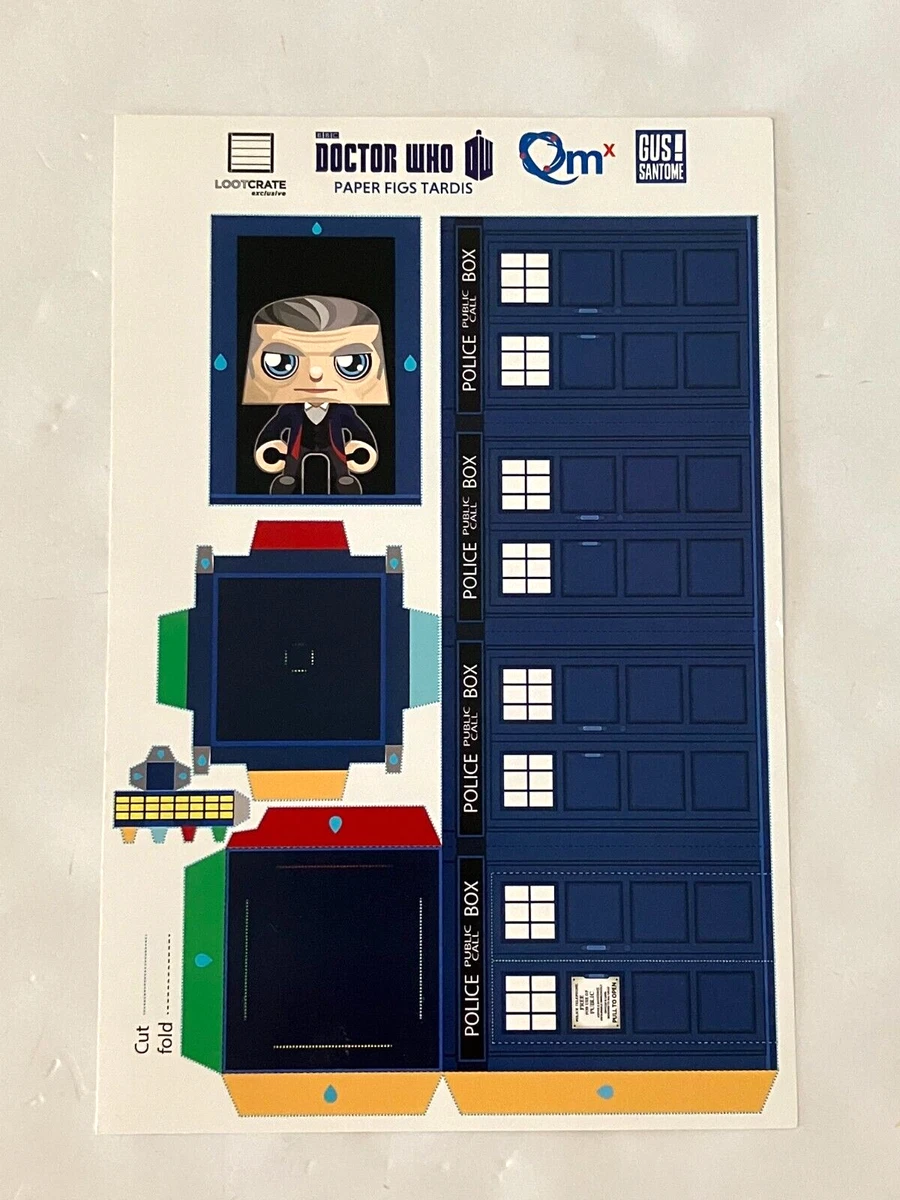 Print Out Paper Tardis