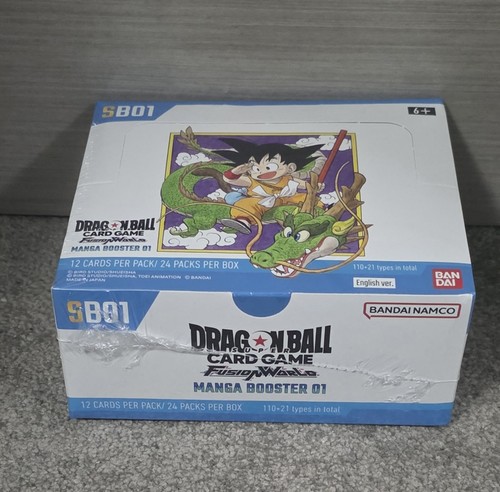 Dragon Ball Super Card Game Fusion World Manga Booster Box SB01 | eBay