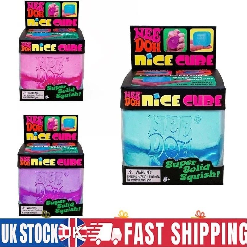 NEEDOH Nice Cube Stress Ball Squishy Sensory Fidget Decompression Toy ...
