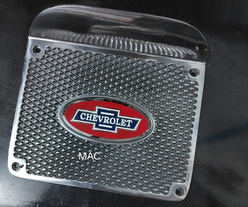 Early Chevy Car Running Board Foot Step Plates Set 2pcs | Silver ...