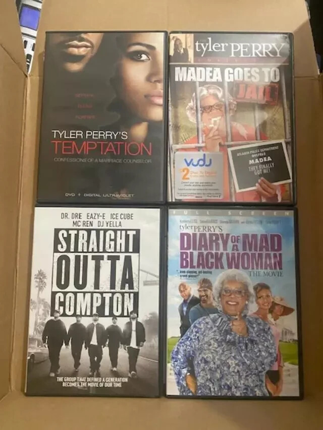 5 Dvd lot temptation, madea, compton, life support BOGO 30% off | eBay