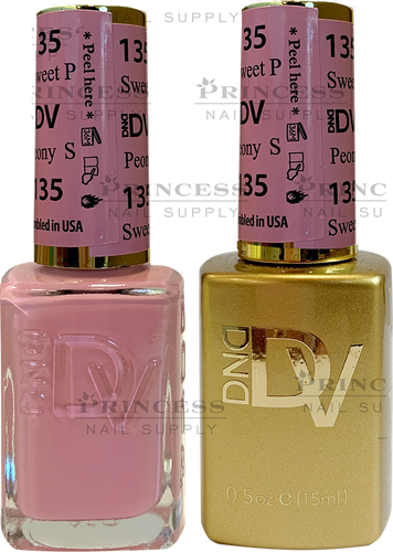 DND DUO DIVA GEL & LACQUER #135 - Sweet Peony | eBay