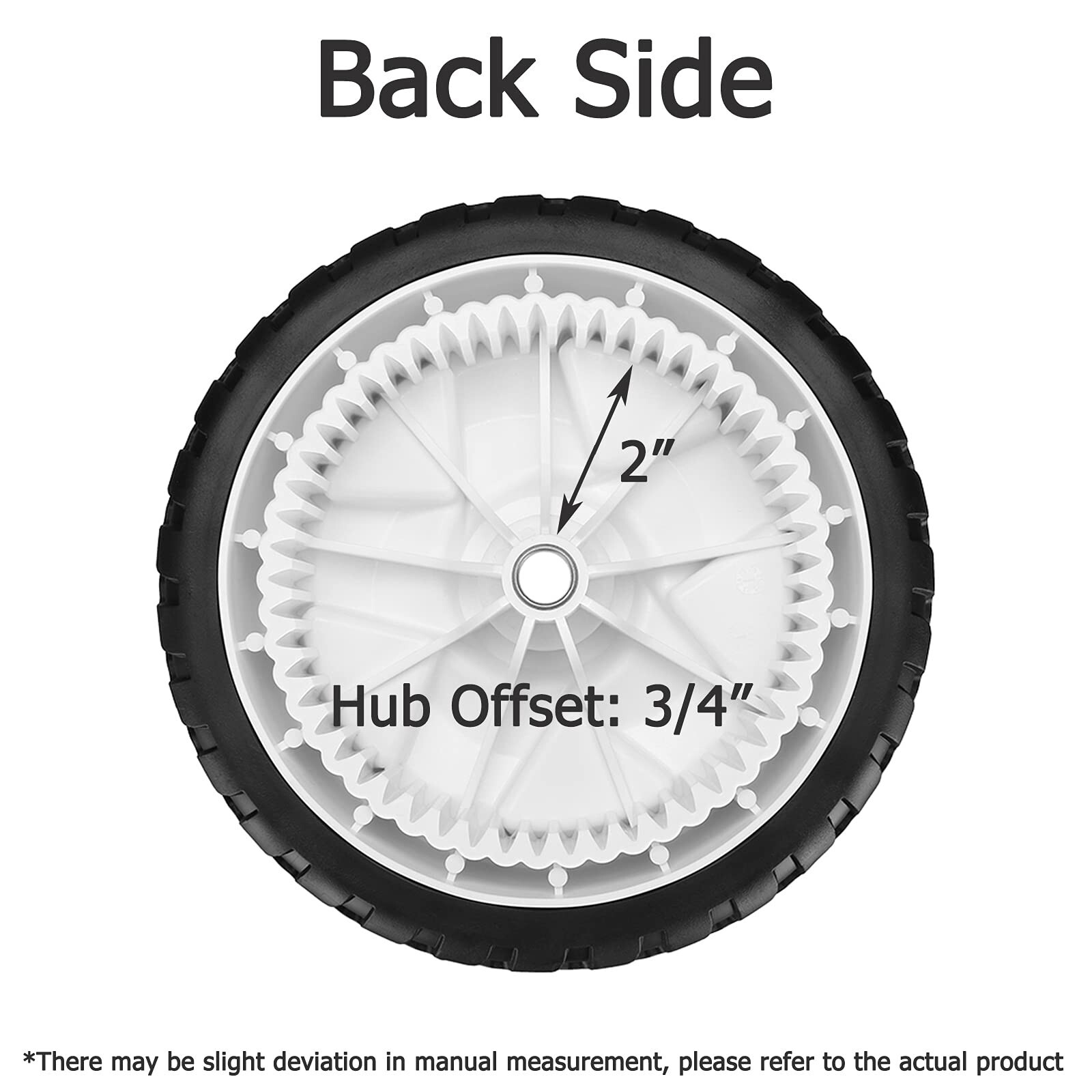 119-0311 Front Wheels for Toro 22" Recycler Mower, 137-4832 Drive ...