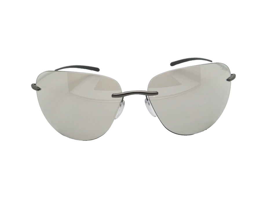 Silhouette BAYSIDE 8729 White Cool Grey/Light Q Grey Mirrored (7110 ...