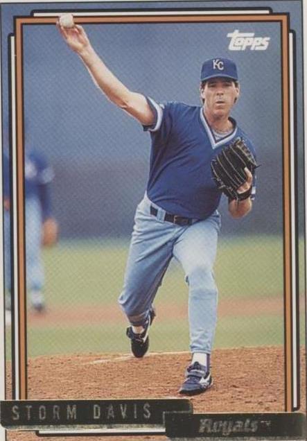 1992 Topps - Storm Davis #556 Gold for sale online | eBay