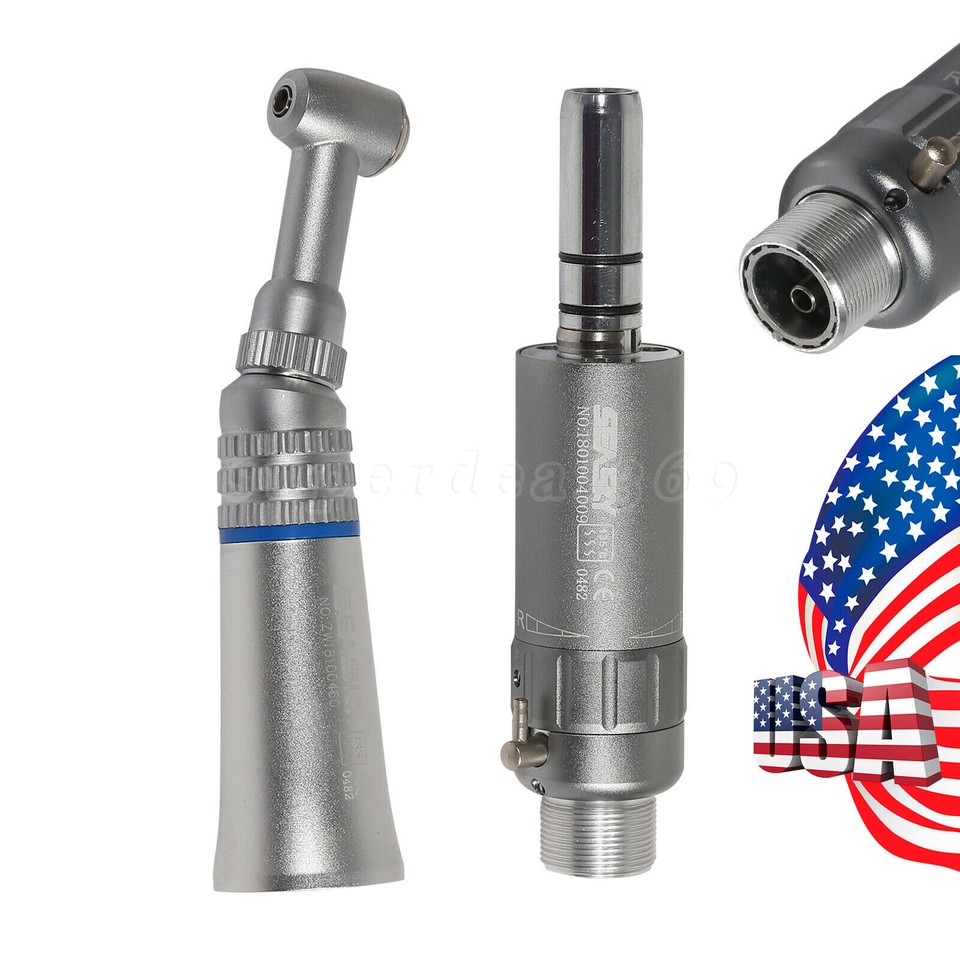 NSK Style Dental Slow Low Speed Handpiece Straight Contra Angle Air ...