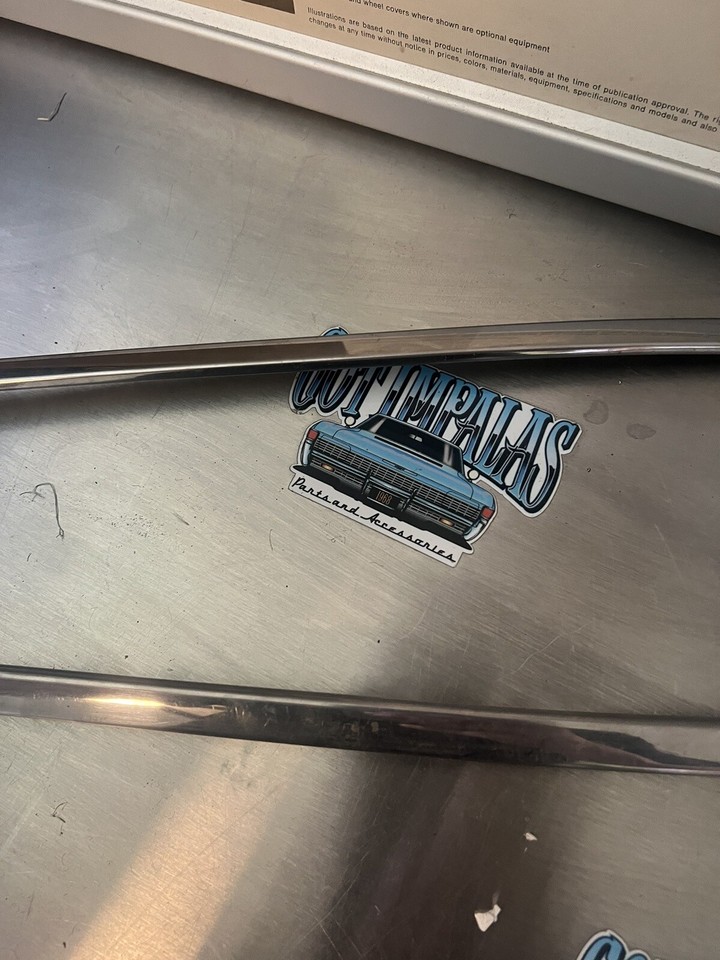 1968 Chevrolet Impala Fastback Vinyl Top Moldings I | eBay