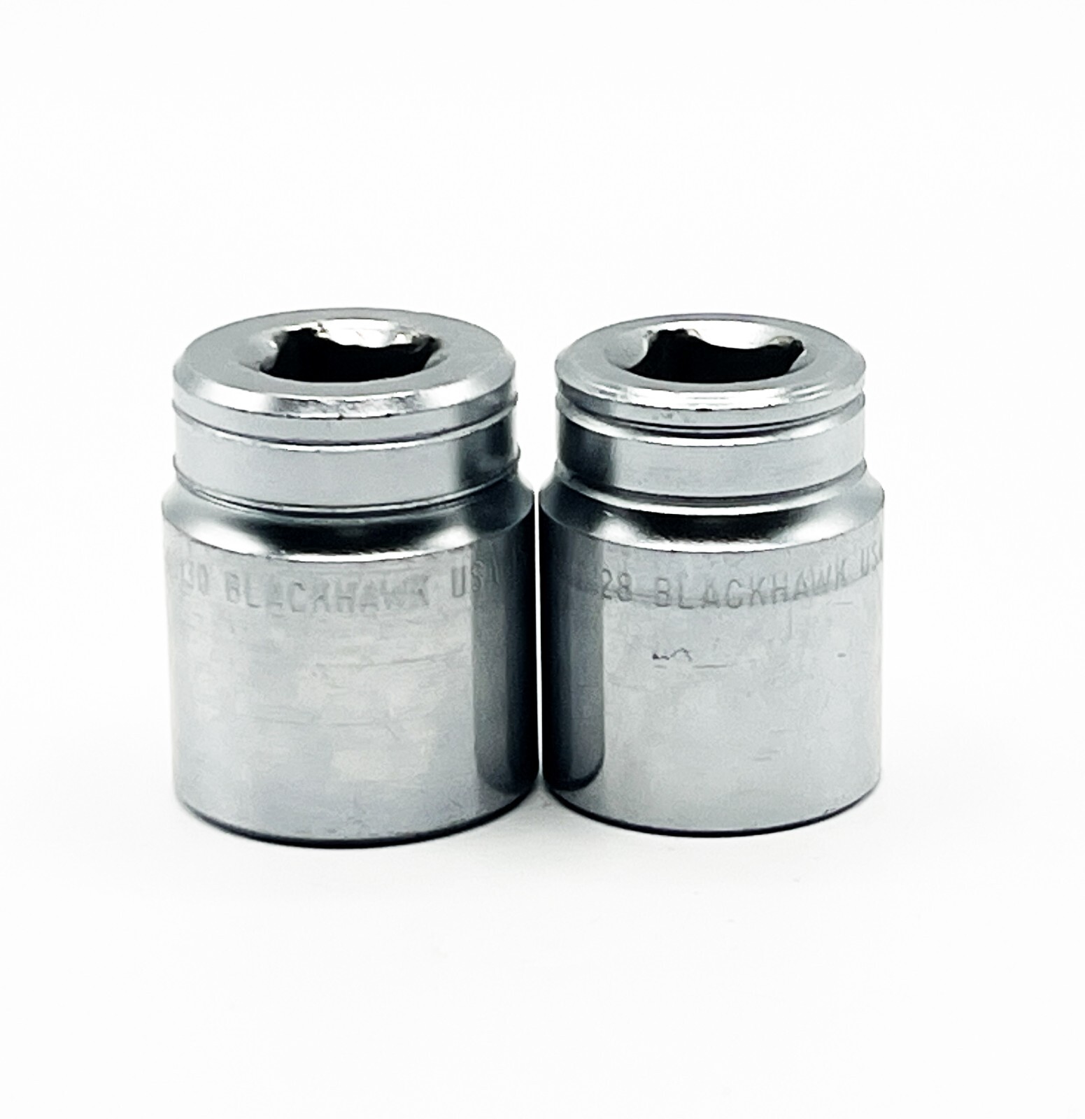 Blackhawk Tools 1/2" Drive 12 Point 7/8" + 15/16" SAE Sockets {40128 ...