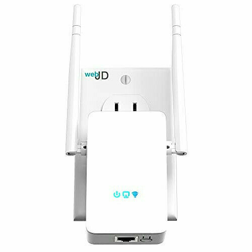 WEBJD WiFi 3000 Sq Ft Extender Signal Booster for Home & Outdoor with ...