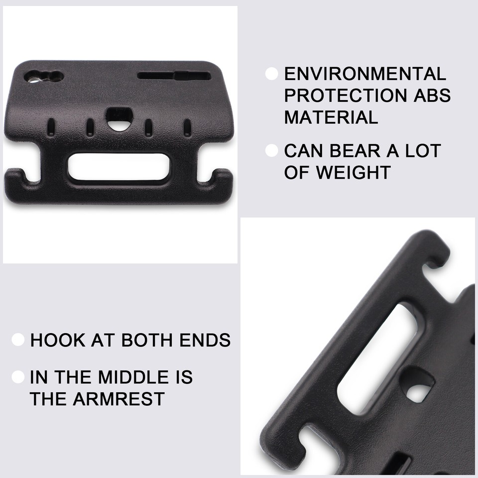 2X CAR ASSIST HEADREST HANDLES Grip GRAB Back-Seat Hooks Holder Hanger ...