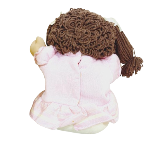 TSUKUDA Japan Cabbage Patch Kids Doll Twin Tails Blue Eyes Dress w/Box ...