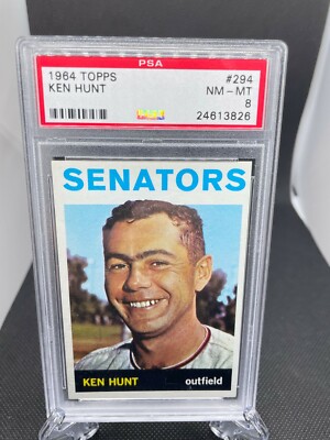 1964 Topps Ken Hunt #294 - PSA 8 | eBay