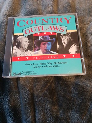 COUNTRY OUTLAWS - LIVE AT CHURCH STREET STATION MUSIC CD, 12 TR. GEORGE ...