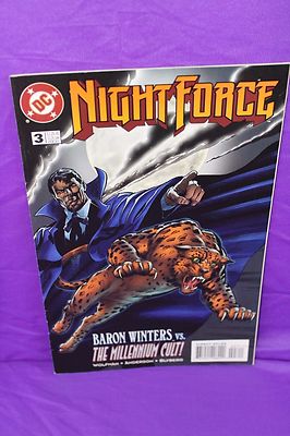 Night Force #3 Baron Winters vs Millennium Cult Comic 1997 DC Comics VF ...