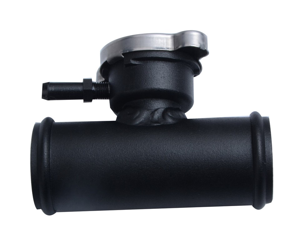 1-1/2'' 38mm Aluminum Coolant Radiator In-Line Hose Filler Neck With ...