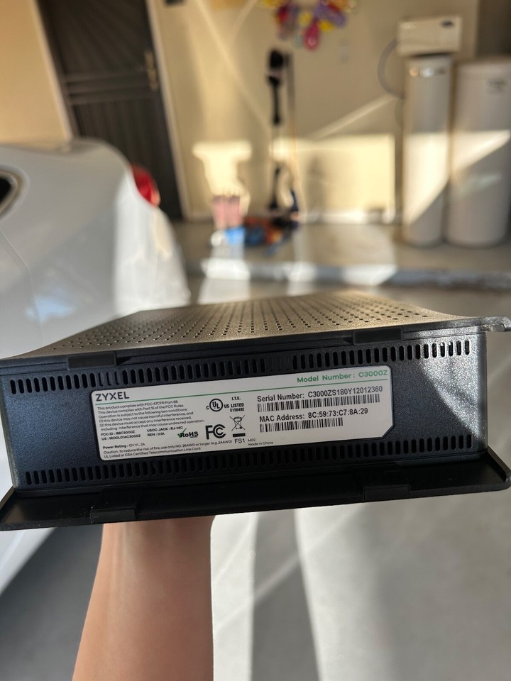 ZyXEL C3000Z Modem CenturyLink 696577857354| eBay