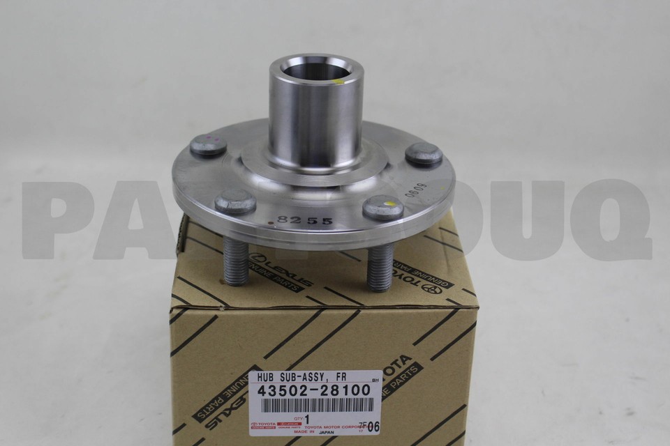 4350228100 Genuine Toyota HUB SUB-ASSY, FRONT AXLE, RH/LH 43502-28100 ...