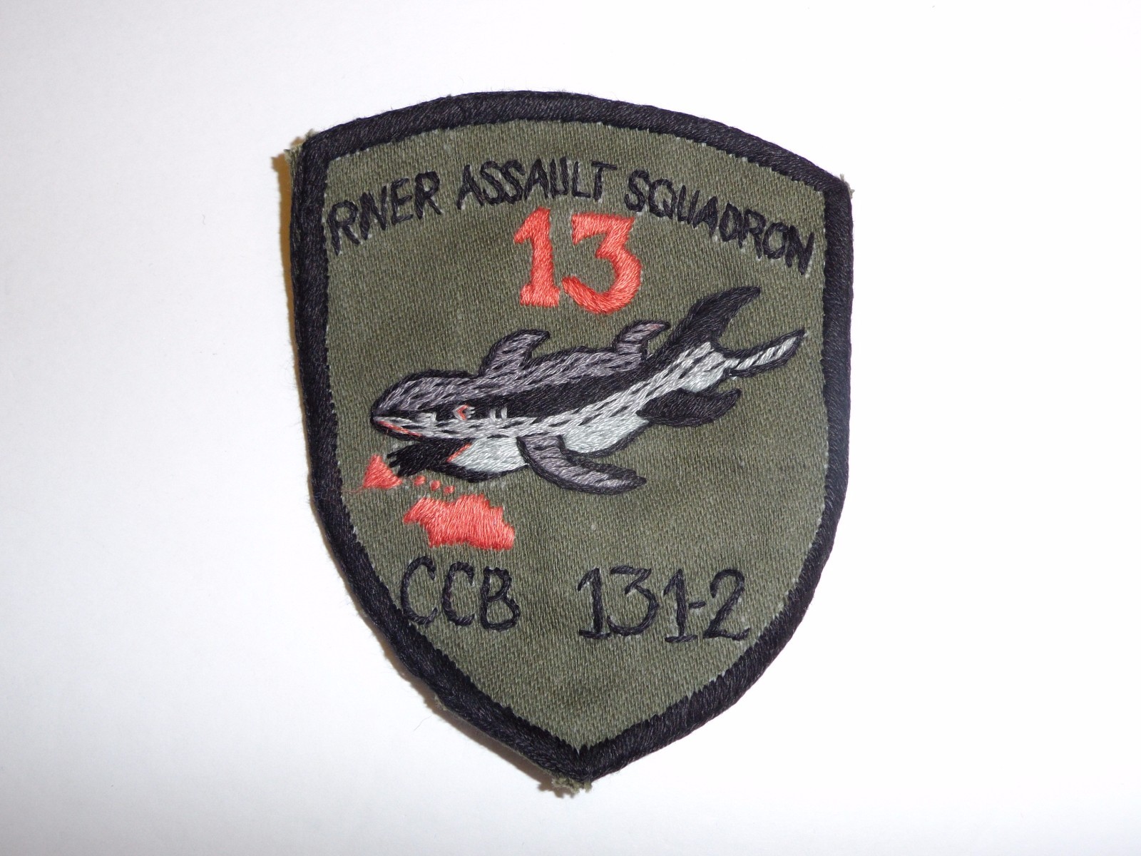 b7276 US Navy Vietnam River Assault Squadron 13 Patrol PBR Brown Water ...