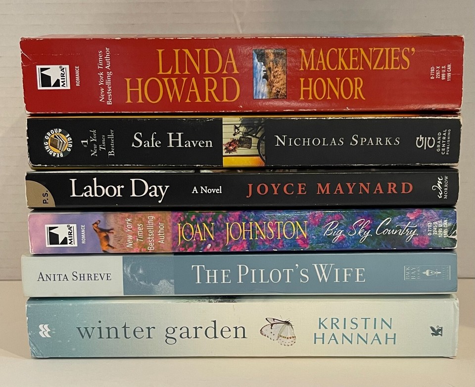 Paperbacks (6) - Contemporary Women's Fiction/Romance - Various Authors ...