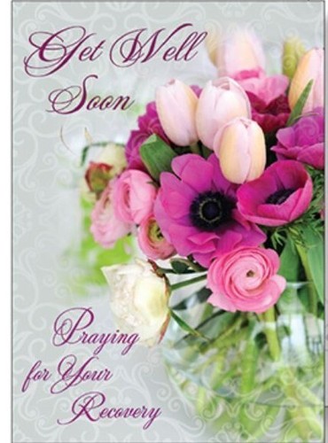 Get Well Soon Praying For Your Recovery Religious Card Catholic ...