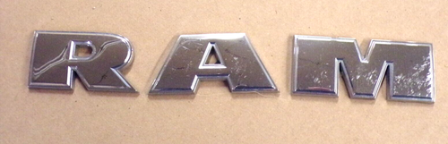 2009-2018 dodge ram door letter emblem set | eBay