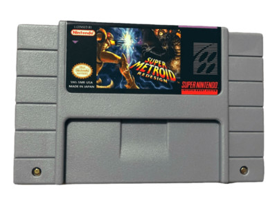 Super Metroid Redesign SNES 16-Bit Game Cartridge USA NTSC English | eBay