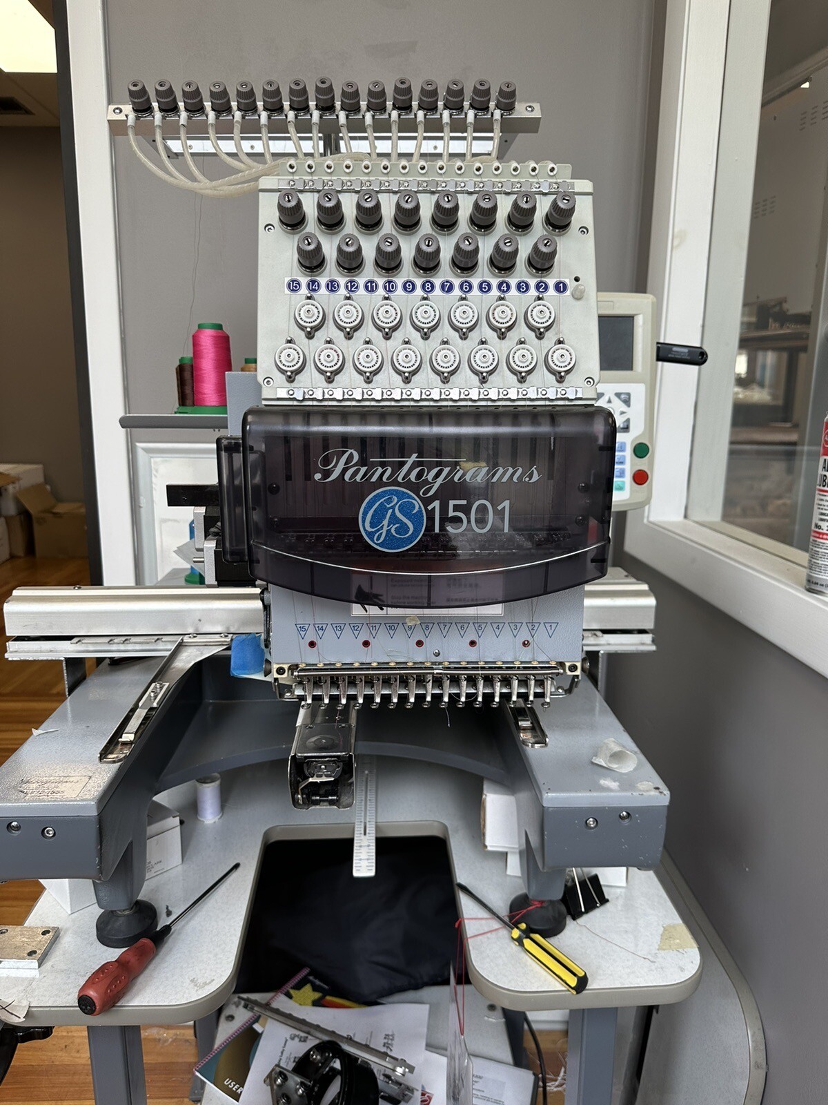 commercial embroidery machines used | eBay