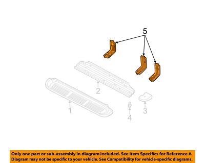 FORD OEM 99-16 Excursion Cab Running Board-Mount Bracket 8C3Z16N470C | eBay