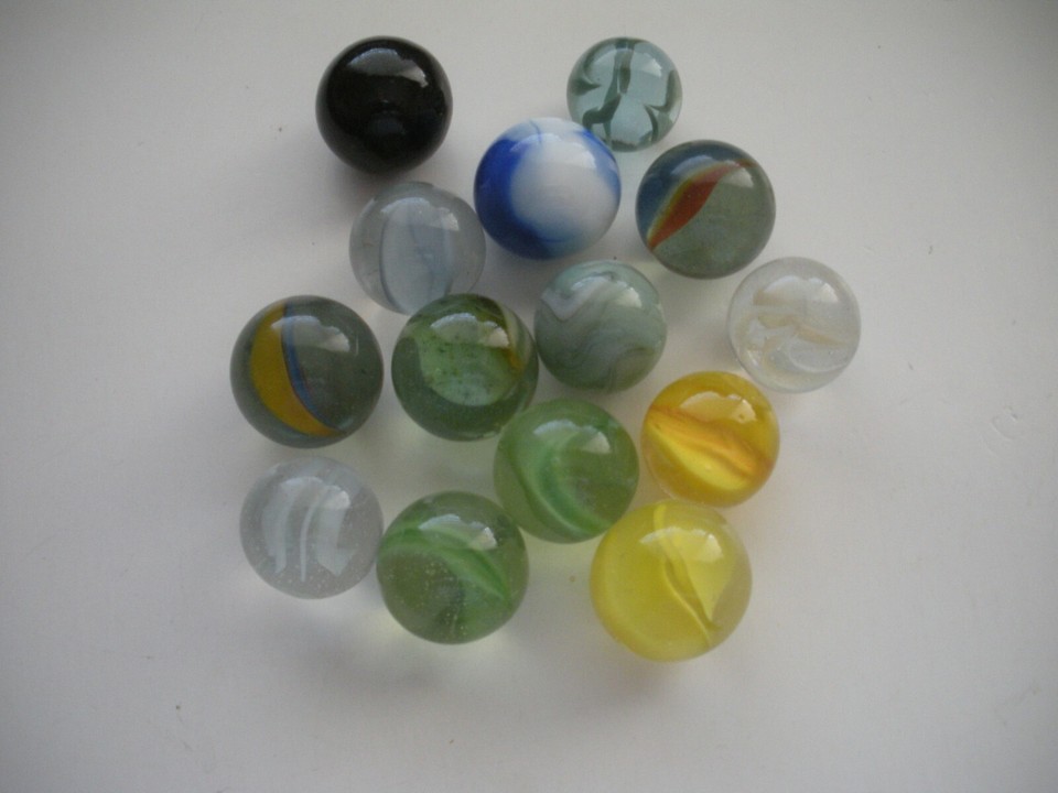 14 large SHOOTER Marbles | eBay