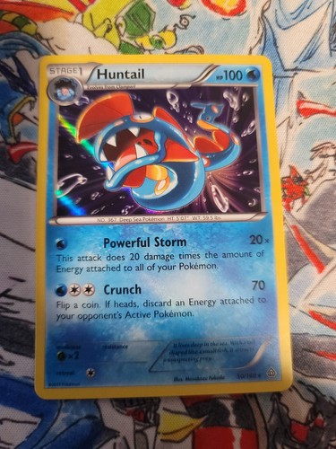Pokemon Huntail XY Primal Clash 50/160 NM Holo Rare Card | eBay