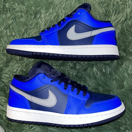 New Wmns Air Jordan 1 Low Game Royal ‘Blue Void’ Sizes US 8.5W, 7M ...