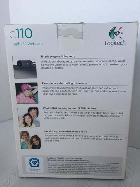 Logitech C110 Web Cam for sale online | eBay