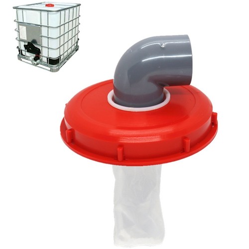 Rainwater Quality Protection Elbow Cover Filter Bag Lid for IBC DN150 ...