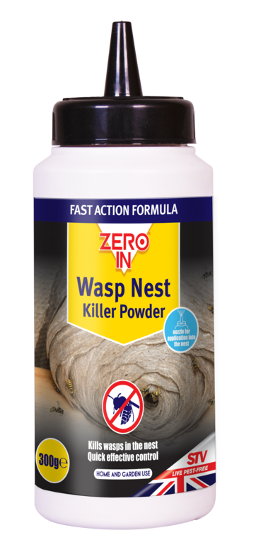 3 x Zero In Wasp Nest Killer Powder Pest Control Puff Spray Insecticide ...