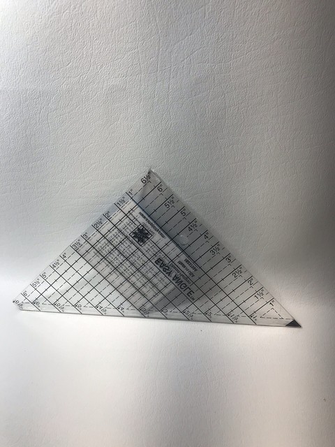 EZQuilting EZ Quilting Easy Angle Acrylic Template 6.5-inch 8823759A ...