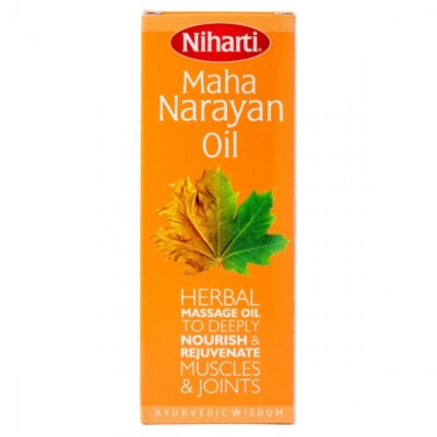 Niharti Maha Narayan Oil 100ml Herbal Massage oil for muscle joint pain ...