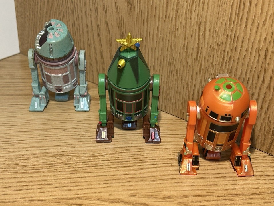 Disney Star Wars Droid Factory 2024 R5-ZOMB + R4-TR3 + 2025 R2-BOO25 | eBay
