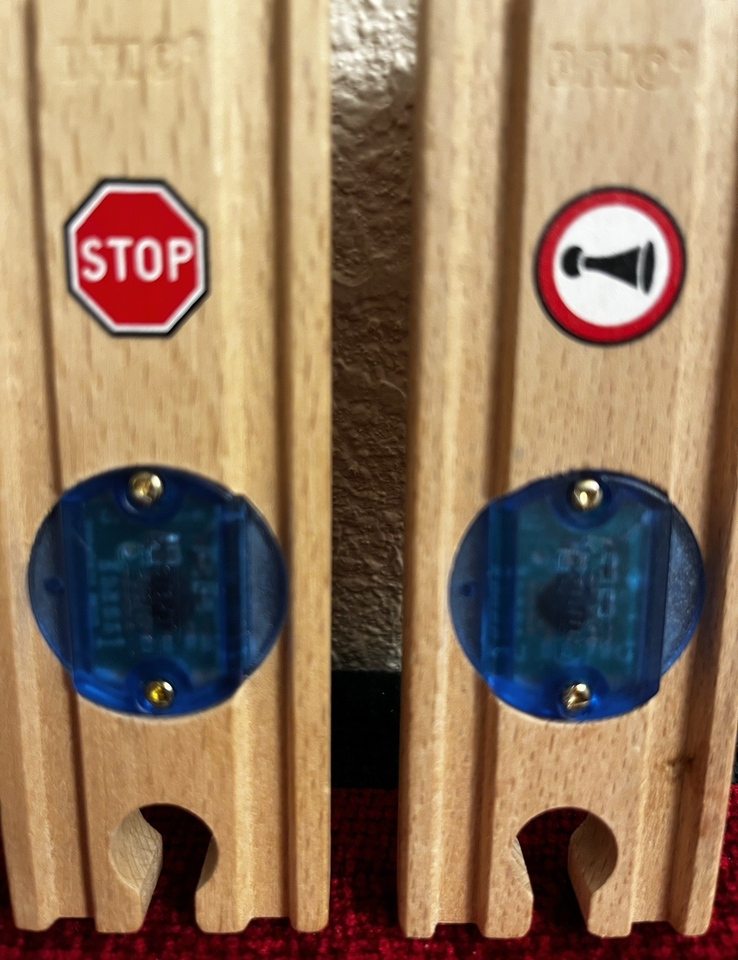 Brio 33761 Wooden Railway Interactive Smart Track Warning Tracks ...