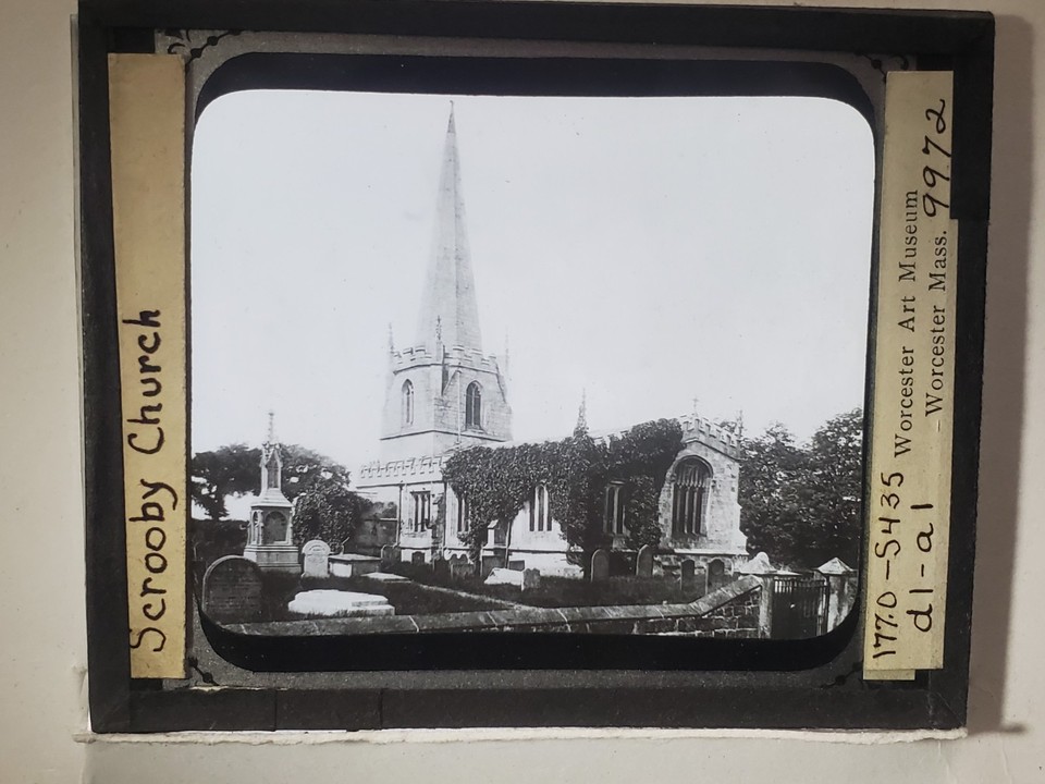 St Wilfrid's Church, Scrooby, England, Magic Lantern Glass Slide | eBay