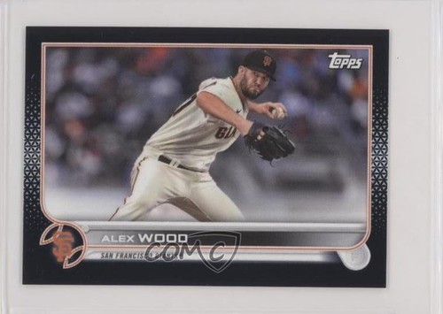 2022 Topps Mini Black Alex Wood #494 | eBay