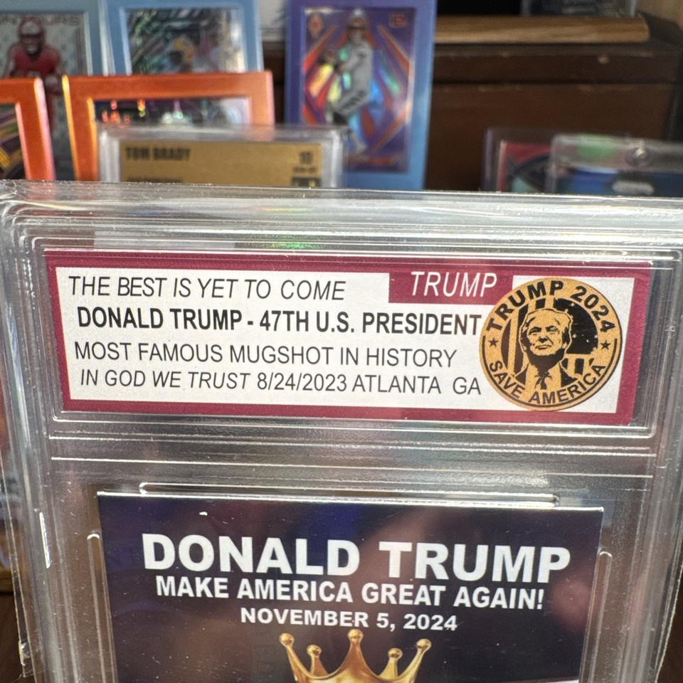 2024 Donald Trump Silver Slab “The King Returns” Custom Card | eBay