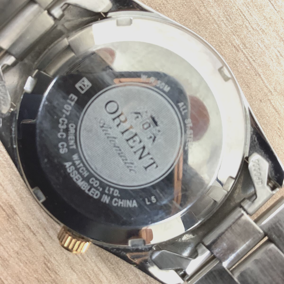 Orient Automatic Day/Date ET07-C3-C Men's Wristwatch | eBay