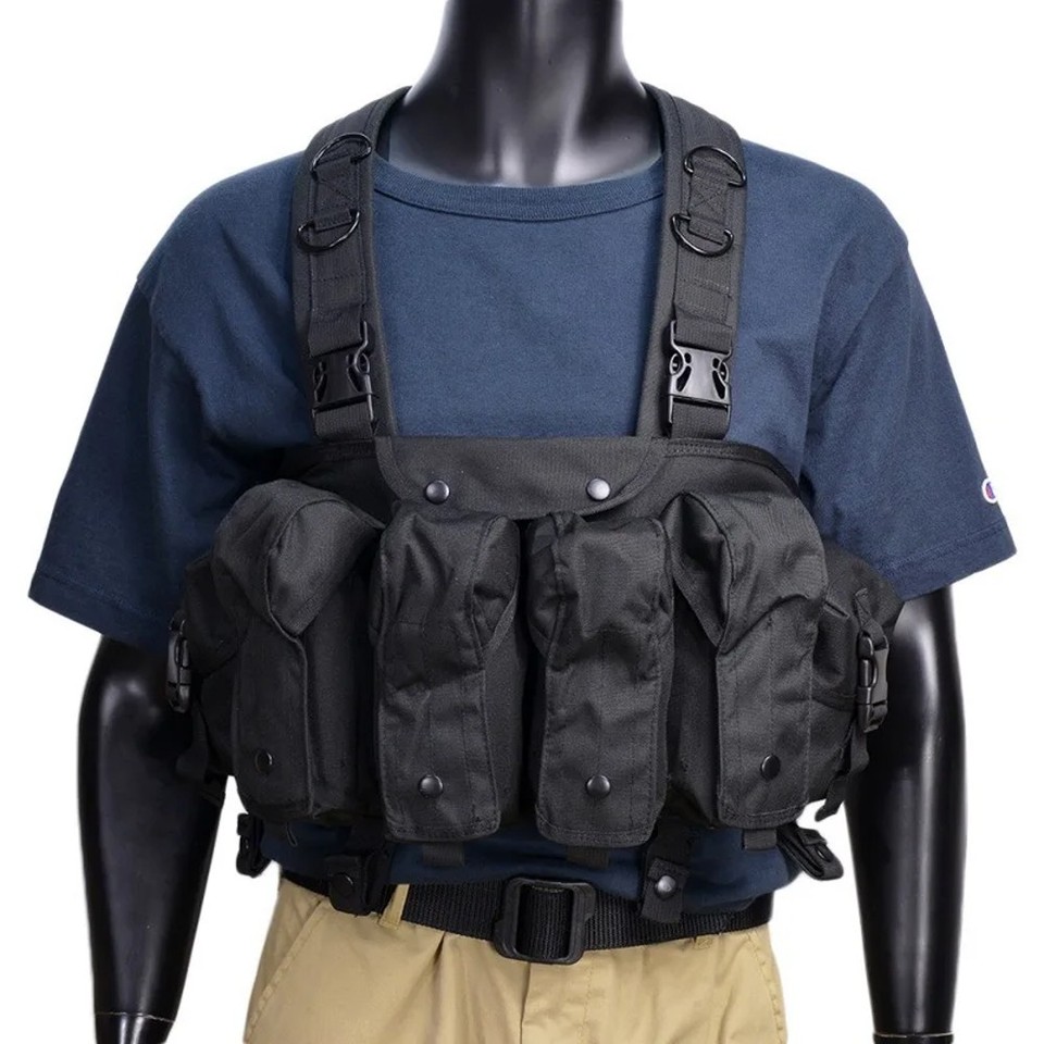 US! Tactical 5.56 Chest Rig Hunting Concealed Lightweight Utility Vest ...