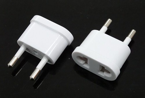 10pcs US to European EU Power Outlet Plug Adapter Converter 2 Prong ...